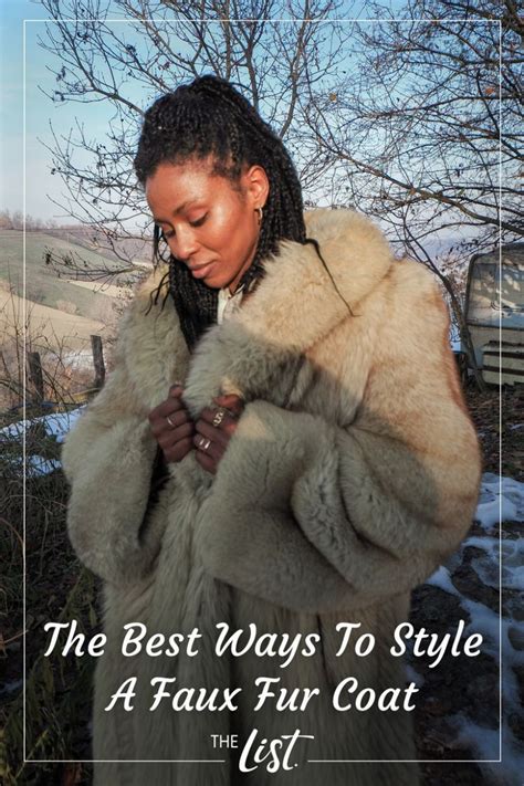 The Best Ways To Style A Faux Fur Coat Faux Fur Coat Fashion Faux