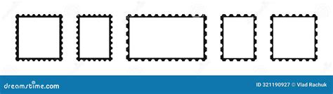 Blank Borders And Grunge Rubber Stamps Vector Illustration