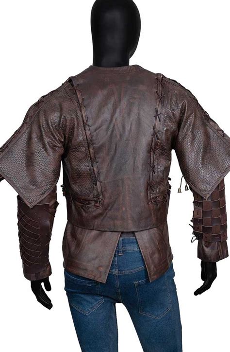 Devon Terrell Cursed Tv Series King Arthur Blue Cotton Jacket