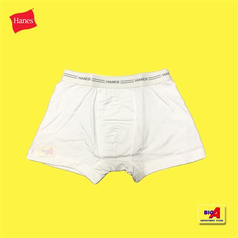 Sale Hanes Boxer Brief White 1pc Limited Edition Shopee Philippines