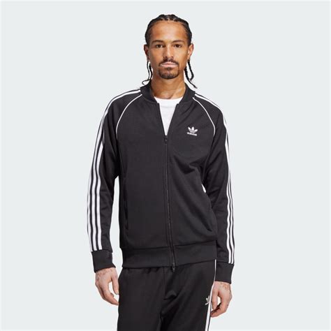 Mens Clothing Adicolor Classics Sst Track Jacket Black Adidas Egypt
