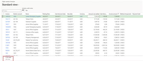 Intro To Grid Control In D365 Finance And Operations Encore Business Solutions