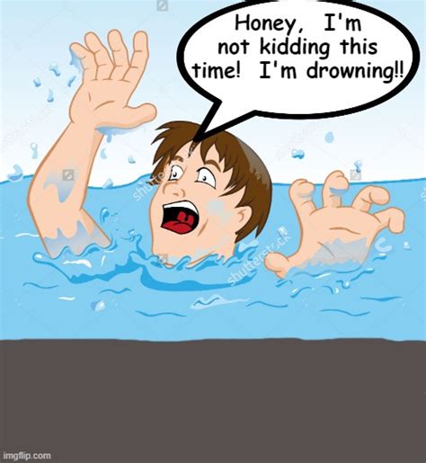 Drown Meme Template