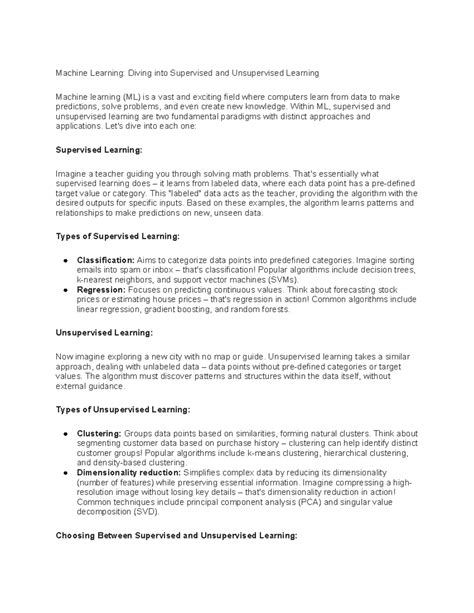 What About Machine Learning Supervised Learning Classification