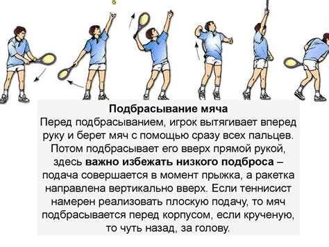 Техника подачи в большом теннисе - презентация онлайн