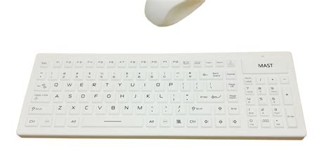 Dust Proof Ip65 Industrial Wifi Keyboard And Mouse Combo With One Usb Dongle