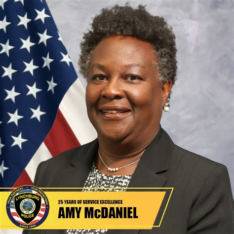 Amy Mcdaniel Celebrates 25 Years Of Service — Lynchburg Police Foundation