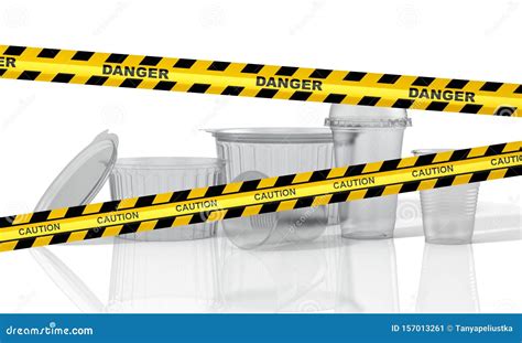 Stop Using Plastic 3d Illustration Stock Illustration Illustration Of Flat Danger 157013261