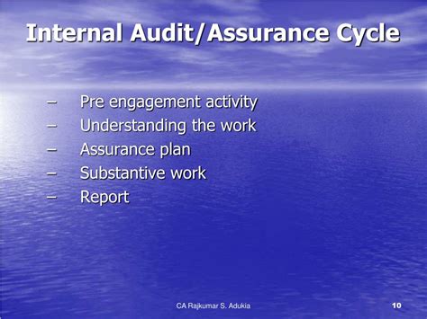 Ppt Professional Opportunities In Internal Auditassurance Work