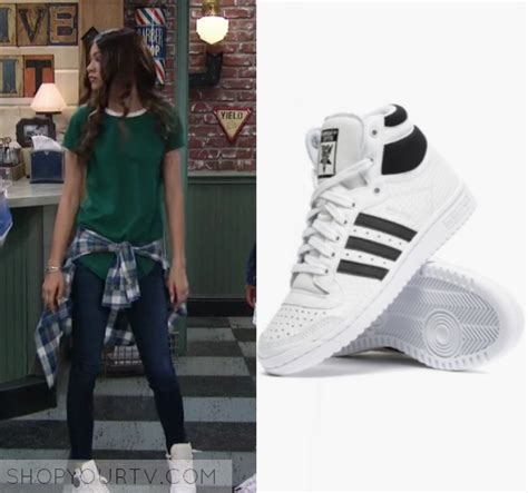 Kc Undercover Season 2 Episode 20 Kcs White Block Sneakers Shop