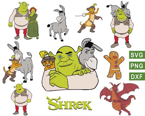 Shrek Svg Shrek Vector Shrek Silhouette Svg Shrek 52 Off