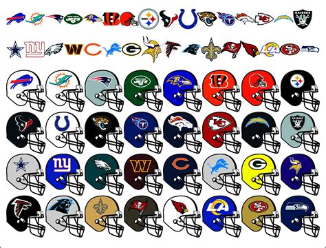 Nfl Vinyl Logos Signs