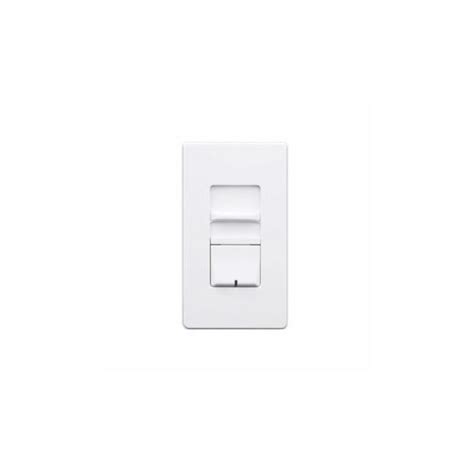 Leviton Awsmt Ibw Dimmer Switch 120 Vac 1 Pole White