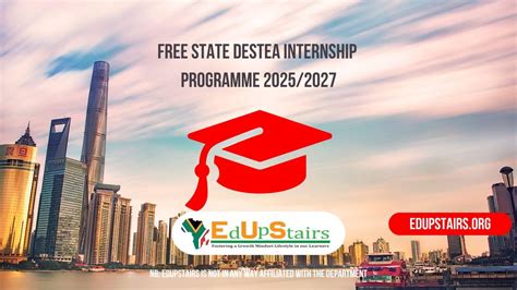 Free State Destea Internship Programme 2025 2027 Edupstairs