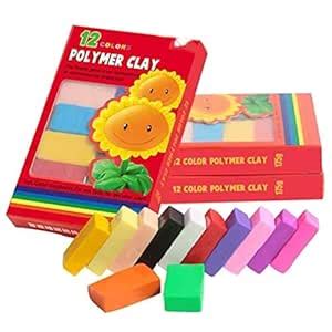 Worison Polymer Oven Bake Clay For Jewelry Making Sculpting Art