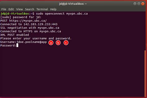 MyVPN Setup For GNU Linux UBC Information Technology