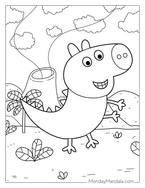 Peppa Pig Coloring Pages Printable Pdf 2025
