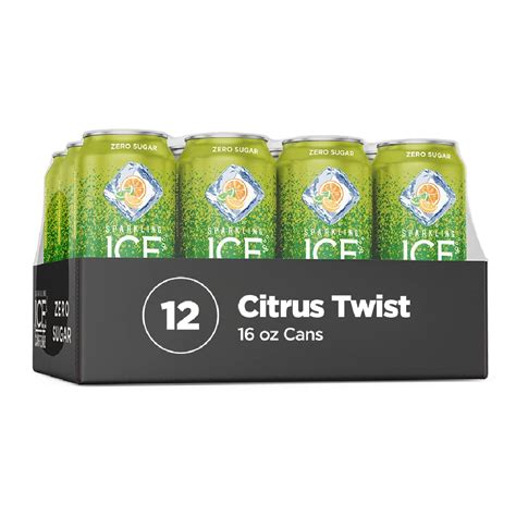 Sparkling Ice Caffeine Citrus Twist Flavored Sparkling