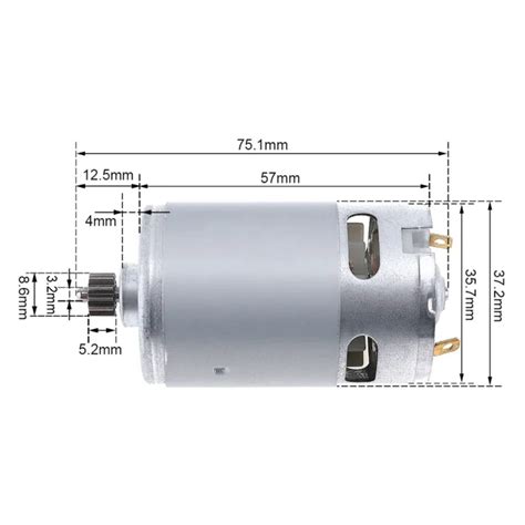 Rs550 Dc Motor 10 8v 12v 14 4v 16 8v 18v 21v 25v Motor With 9 