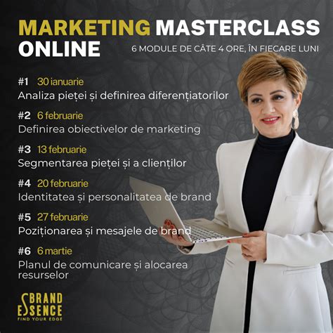 Marketing Masterclass Online Brand Essence
