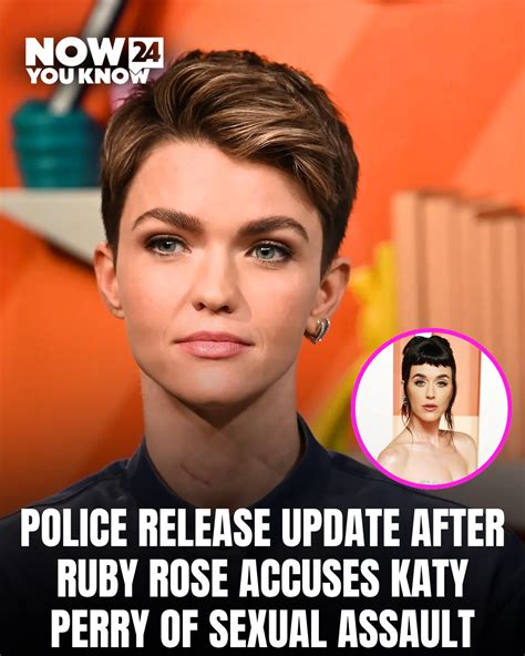 Police Release Update After Ruby Rose Accuses Katy Perry Of Sexual