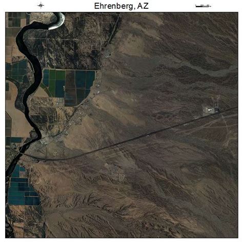 Aerial Photography Map Of Ehrenberg Az Arizona