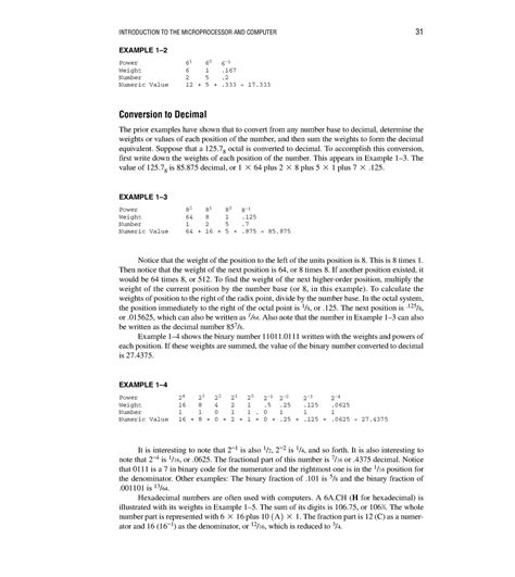 The Intel Microprocessors 8th Ed Barry B Brey 8 Power 61 60 6 1 Weight 6 1 Number 2 5