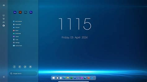 Frosted Glass Theme For Windows 11