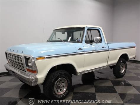 Old Blue Ford Trucks