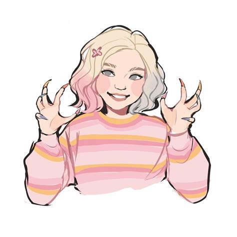 Wenclair Fanart And Comics Enid Sinclair 💮 Cute Drawings Anime Drawings Cartoon