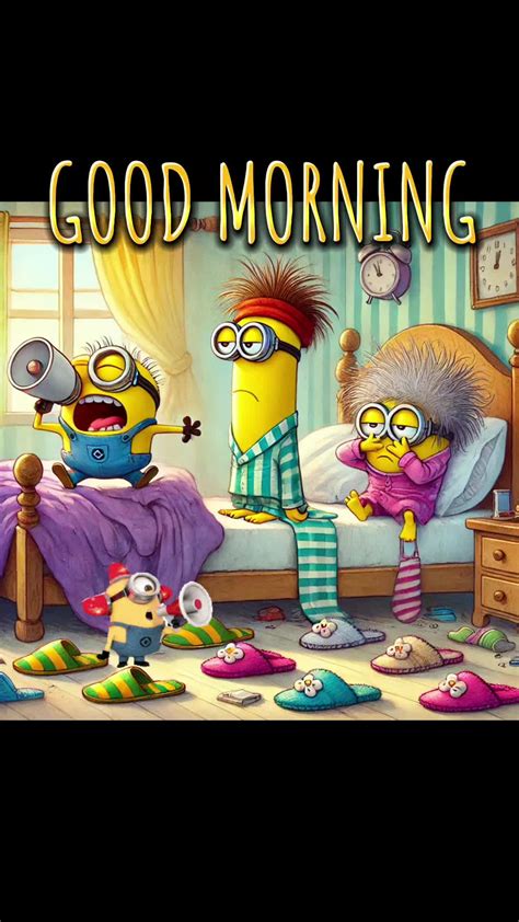 Animated Good Morning Minion Morning Minion S Tenor