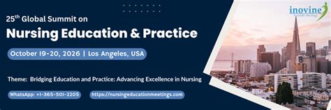 25th Nursing Education Congress 2026 Nursing Practice Congress 2026
