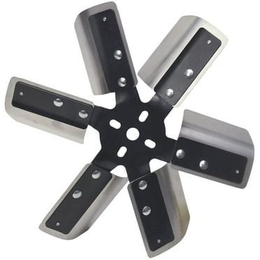 Derale 17117 Heavy Duty Fan Blade Series 1000 17 Steel Clutch Fan