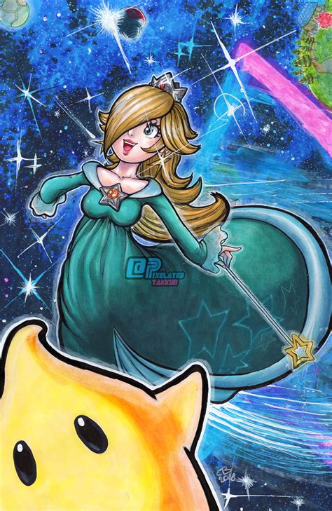 Rosalina And Luma By Takkunart On Deviantart
