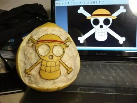 极具创意 趣味的柚子手工 雕刻