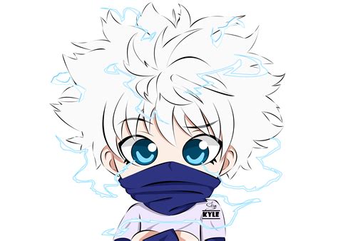 Killua God Speed From Hxh X Toge Inumaki From Jujutsu Kaisen Salmon🍣 Satchalout ️ Anime Art