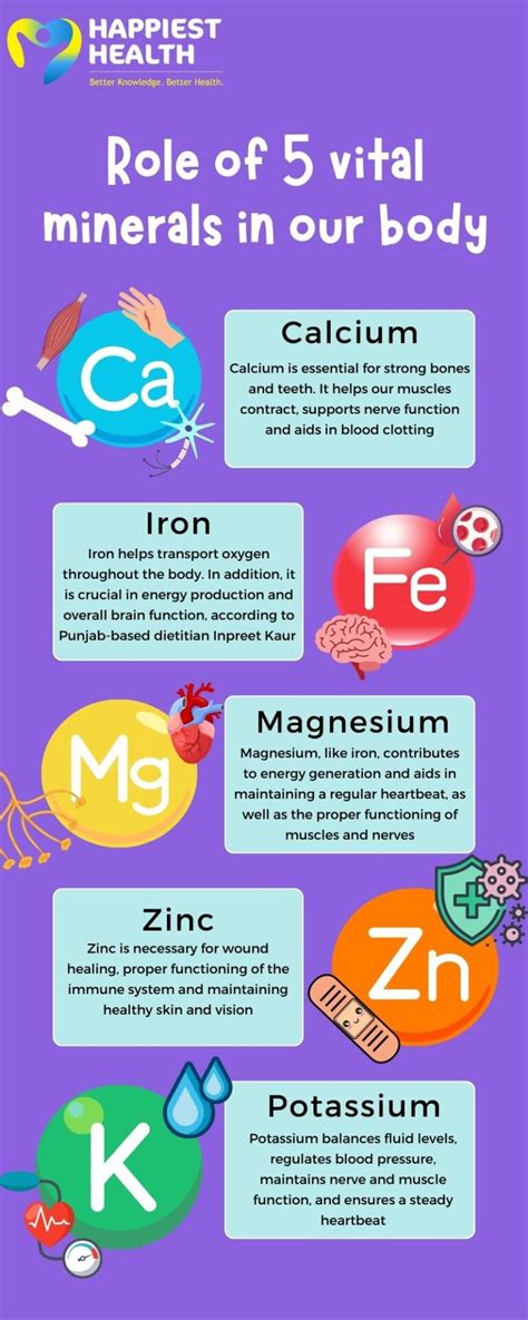 Role Of Minerals In Our Body Happiest Health