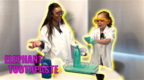 Elephant Toothpaste Explosion Experiment At Maria Baum Blog