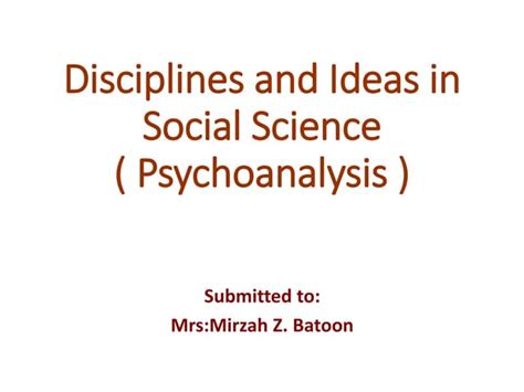 Psychoanalysis Wps Office 1pptx Healthy Living Psychoanalysis Wps Office 1pptx Healthy Living