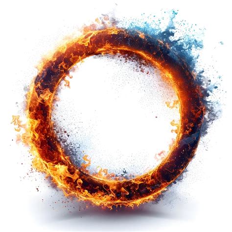 Premium Photo Blazing Ring Fiery Ring Fiery Circle Burning Ring Ring Of Fire Fire Png