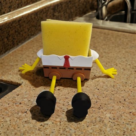 Spongebob Sponge Holder Etsy
