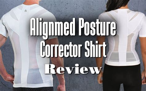 Alignmed Posture Corrector Shirt Review Your Body Posture