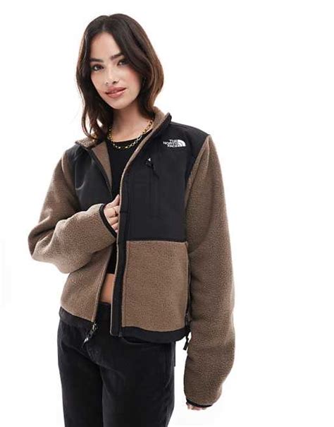 The North Face Retro Denali Heavyweight Polar Fleece Jacket In Dark