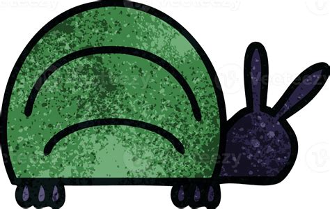 Retro Grunge Texture Cartoon Of A Green Bug 39942083 Png