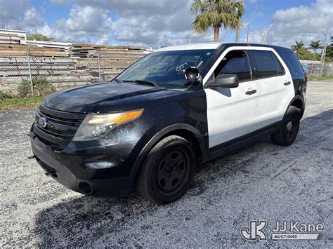 2015 Ford Explorer Awd Police Interceptor 4 Door Sport Utility Vehicle