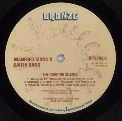 Manfred Manns Earth Band The Roaring Silence Uk Vinyl Lp Album Lp Record 171436