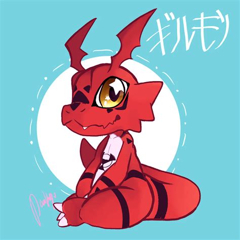 Artstation Chibi Guilmon