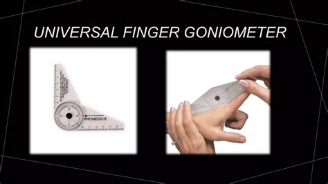 Goniometry For Wrist And Fingers Pptx