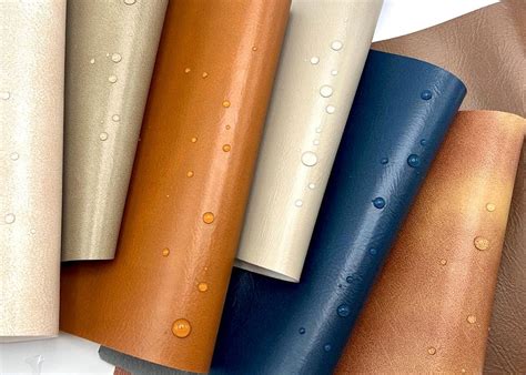 Performance Vinyl Upholstery Fabric By The Yard 40 Colors Etsy