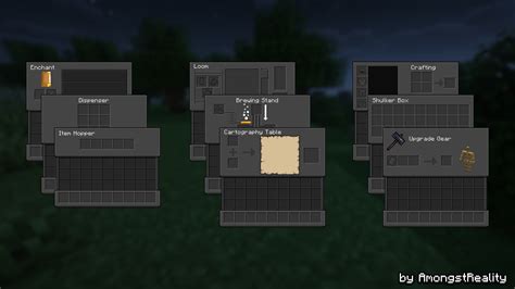 Reimagined Gui Darkandpurple Minecraft Resource Pack